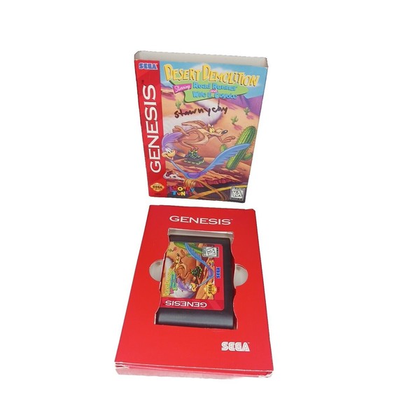 Sega Genesis | Video Games & Consoles | Desert Demolition Starring Road ...